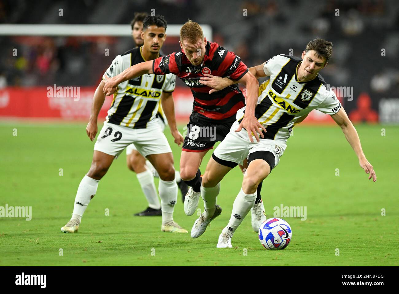 25th February 2023; CommBank Stadium, Sydney, NSW, Australia: A-League ...