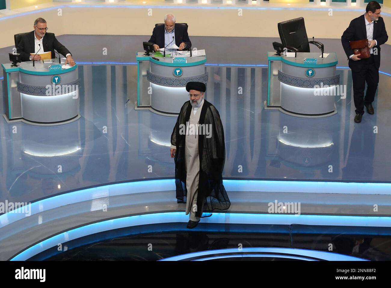 In this picture made available by Young Journalists Club, YJC, leading ...