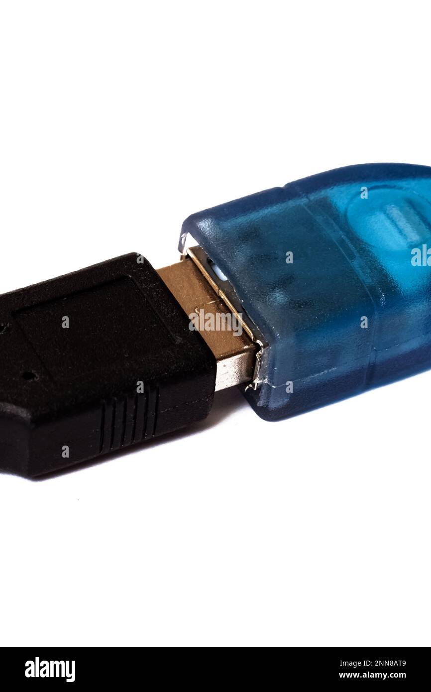 Grey computer cables hi-res stock photography and images - Alamy