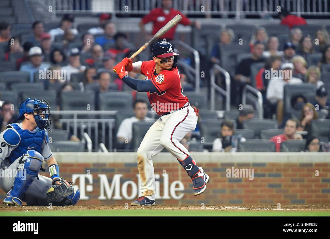 June 04, 2021: Atlanta Braves catcher William Contreras at bat during ...