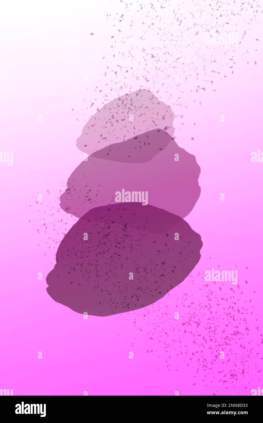 Hand drawn illustration with brightful colors and geometric elements ...