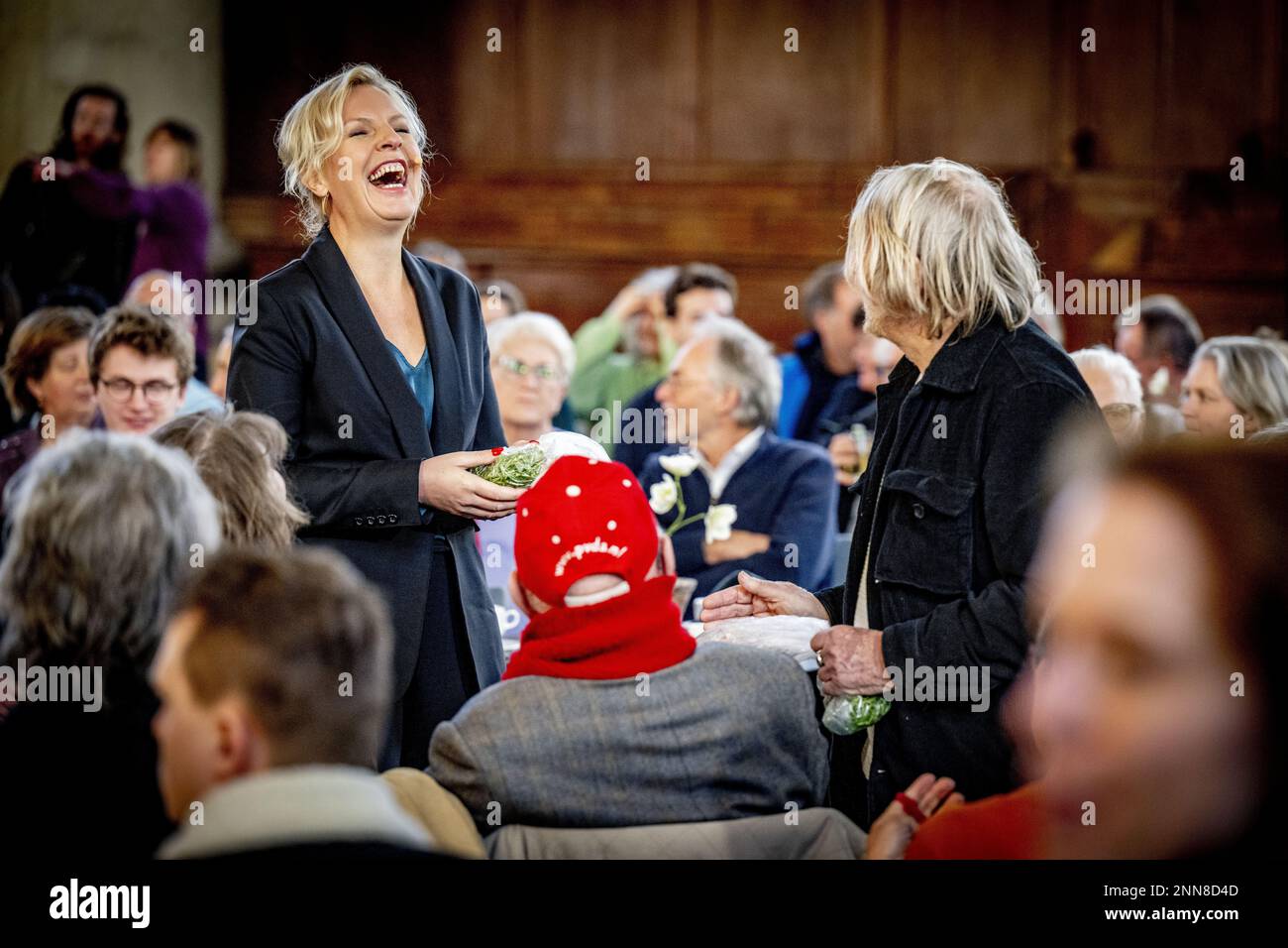 MIDDELBURG - Party chairmen Attje Kuiken (PvdA) and Jesse Klaver ...