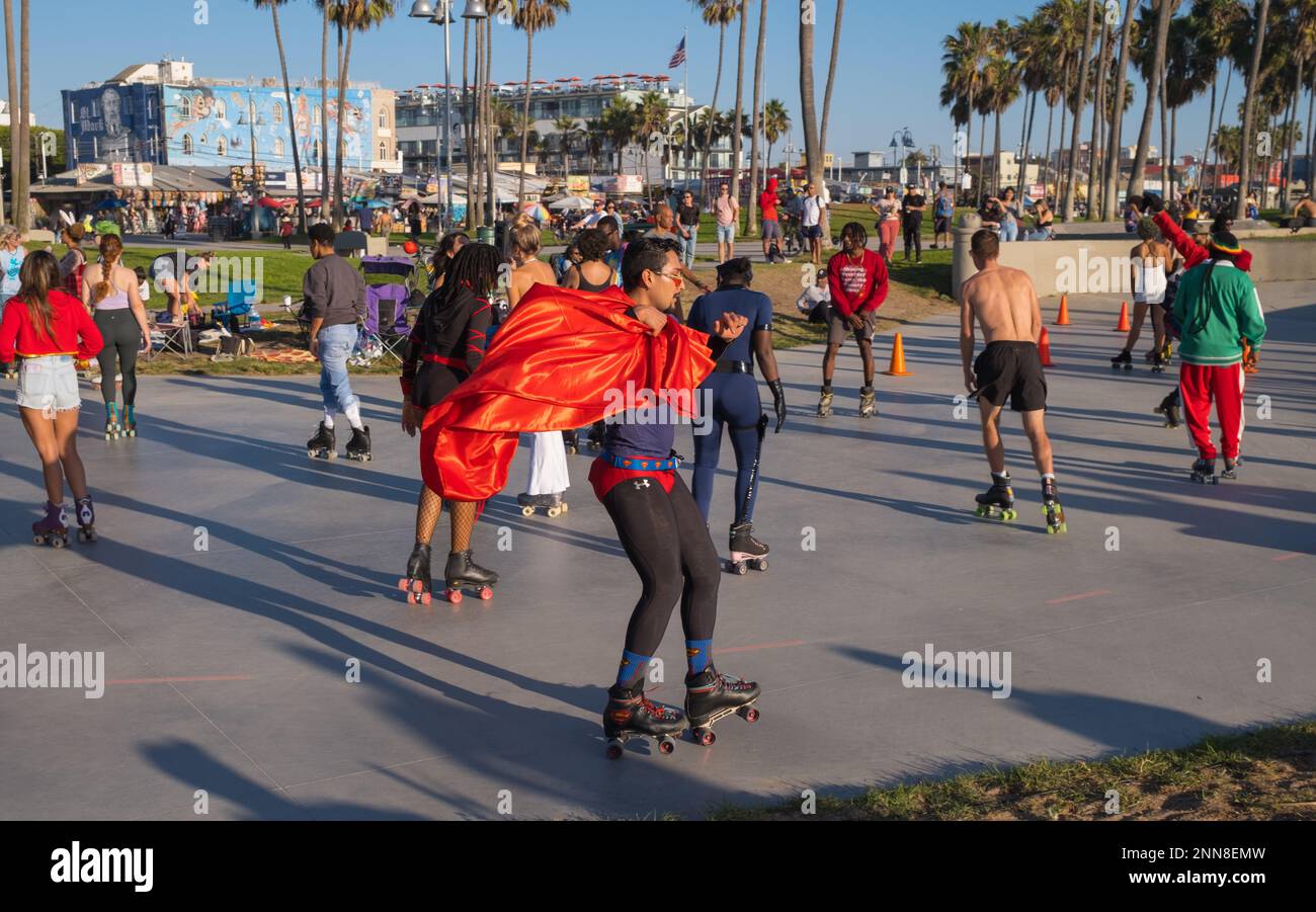 Venice california roller skate hi-res stock photography and images - Alamy