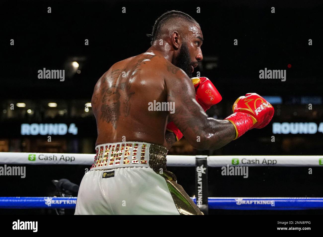 MMA fighter Brian Maxwell during a boxing special exhibition at Hard ...