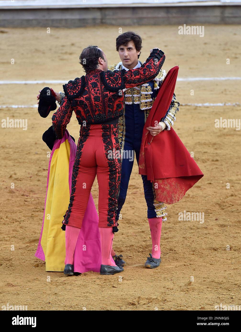Andrés Roca Rey during his bullfight in the bullring on June 6, 2021 ...