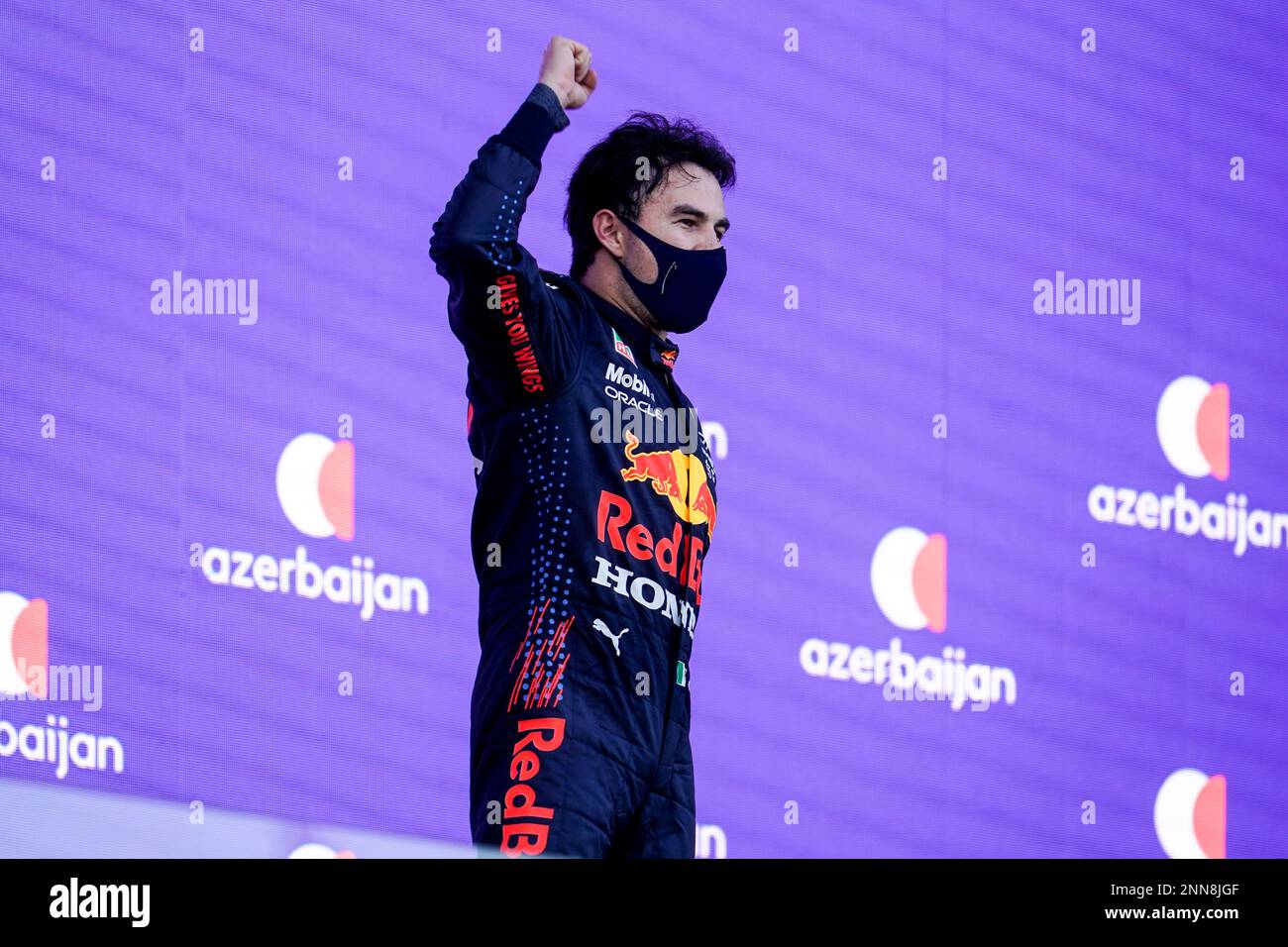 June 6, 2021, Baku, Azerbaijan: SERGIO PEREZ of Mexico and Red Bull ...