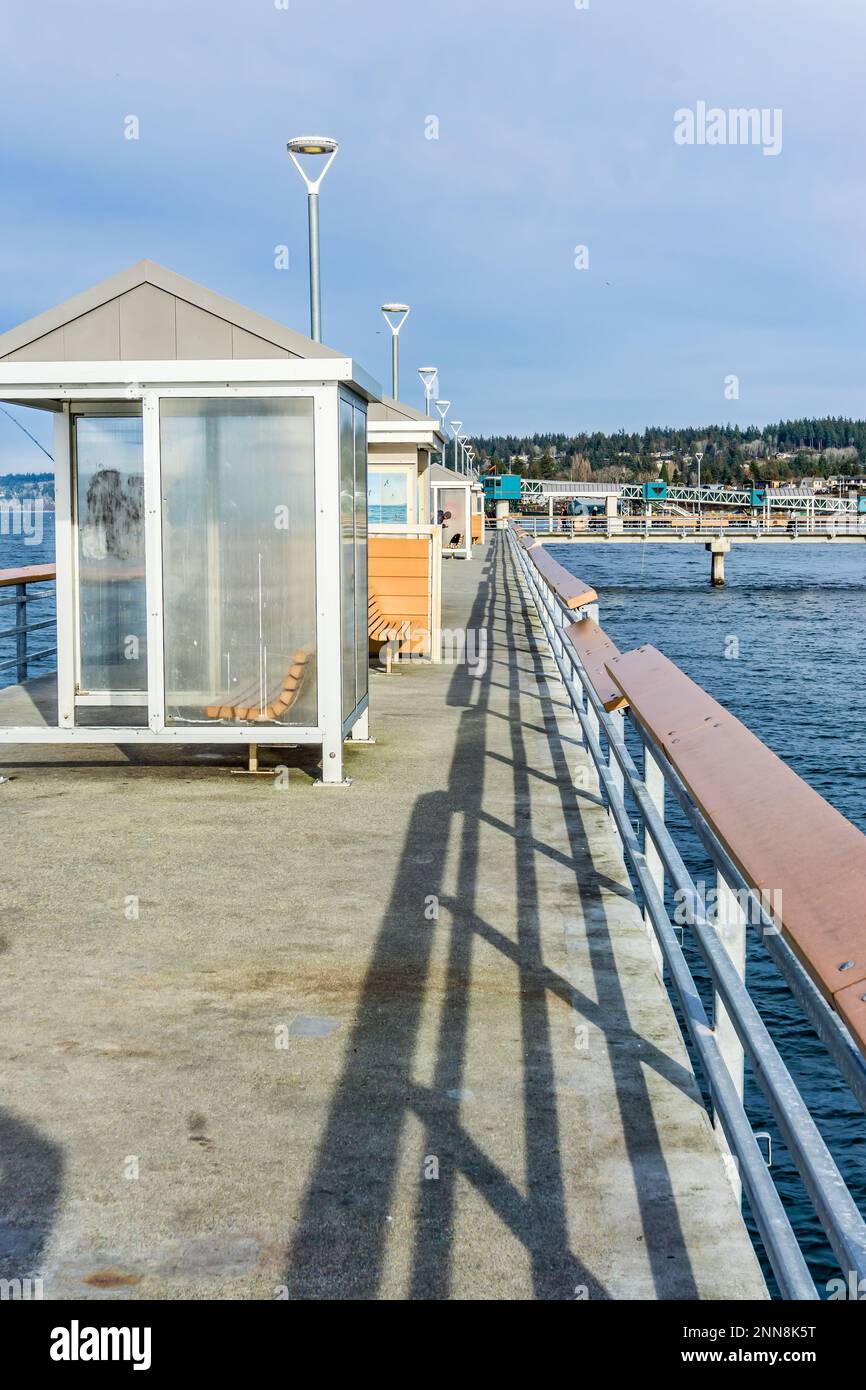 A fishing pier in Edmonds, Washington Stock Photo - Alamy