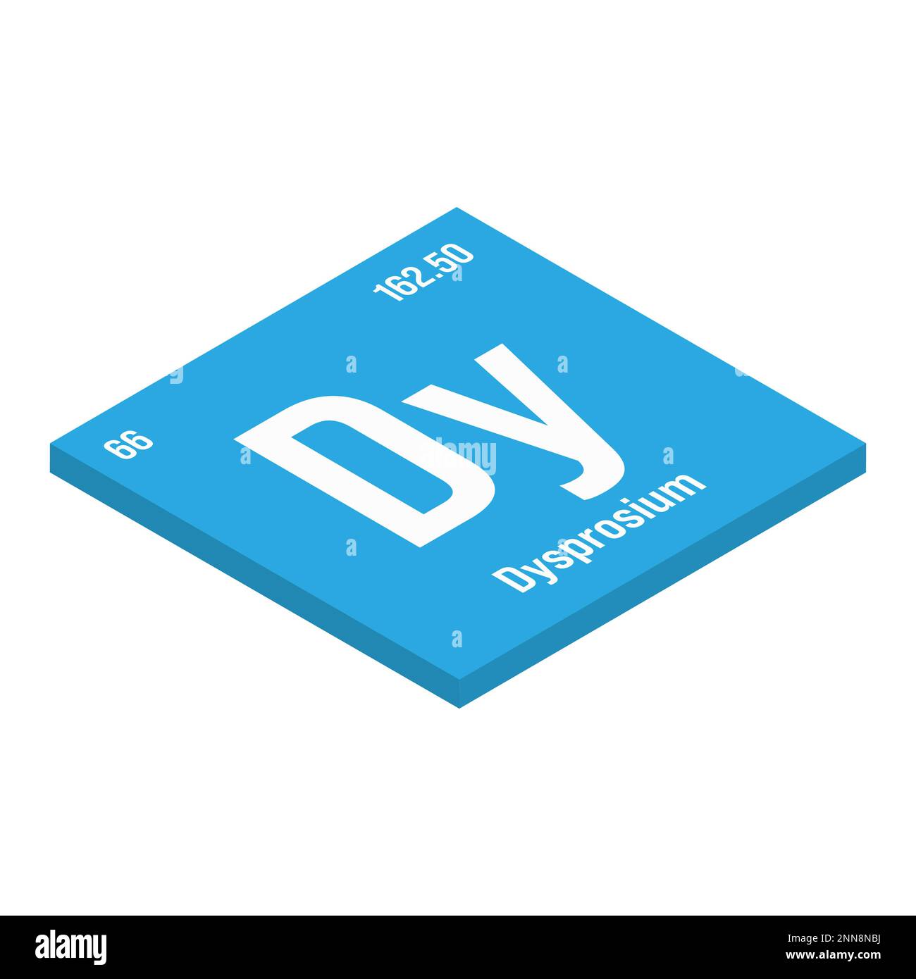 Darmstadtium, Ds, periodic table element with name, symbol, atomic ...