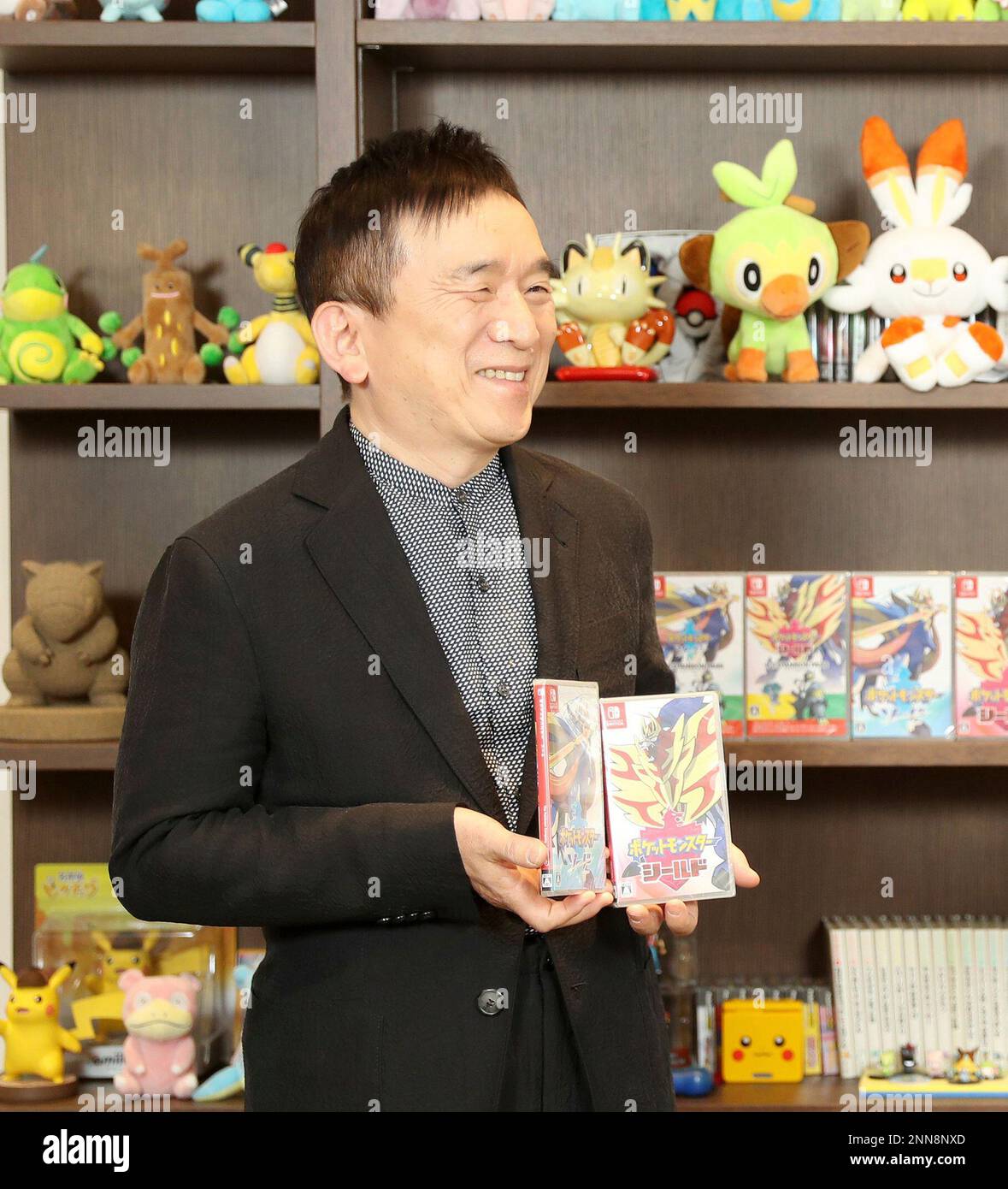 The Pokémon Company President Tsunekazu Ishihara poses for photo in ...