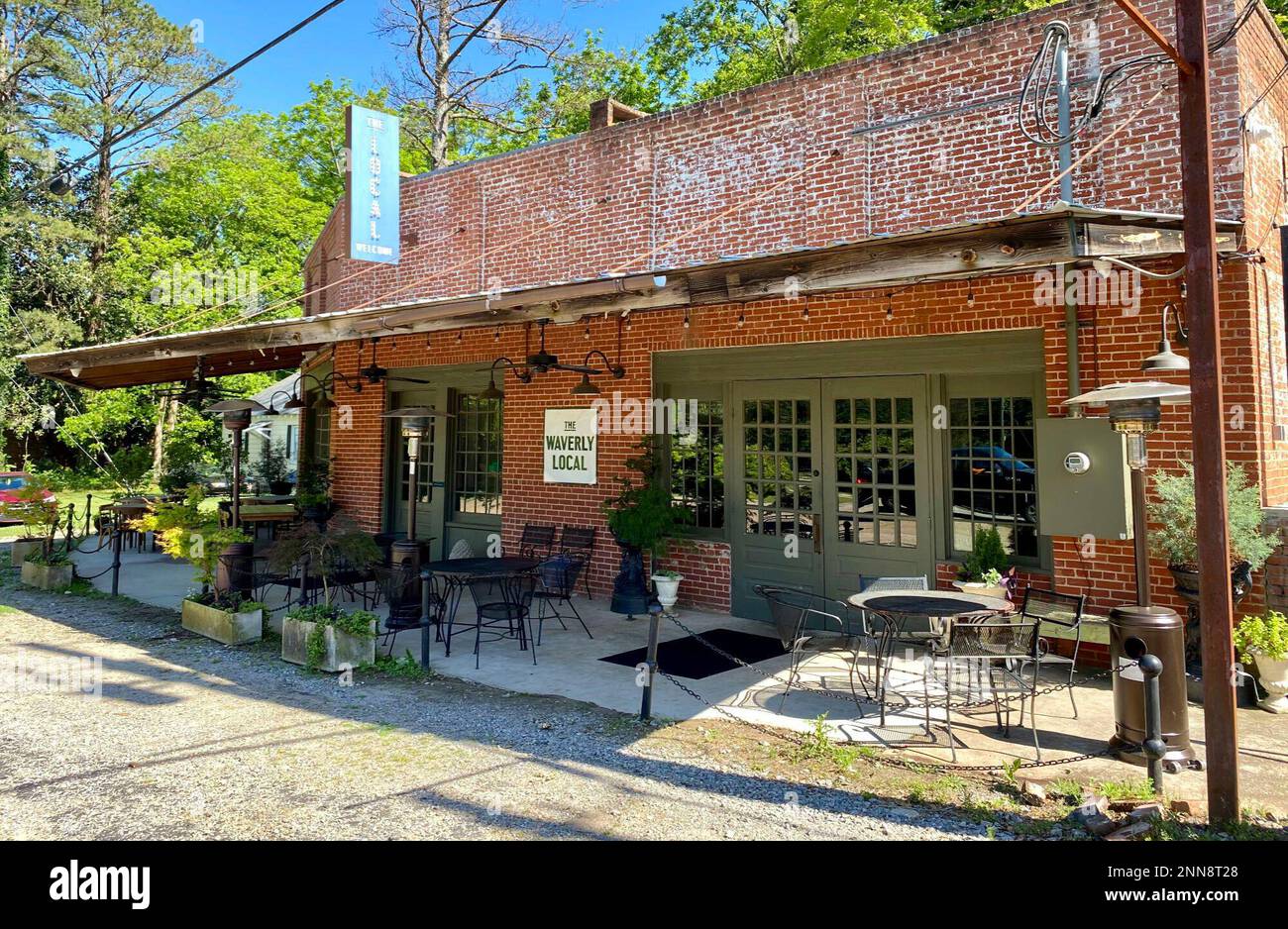 This May 13, 2021 photo shows The Waverly Local in Waverly, Ala. The ...
