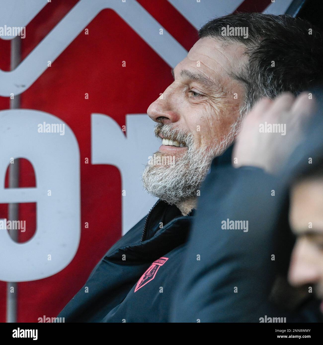 Watford Manager Slaven Bilic during the Sky Bet Championship match ...