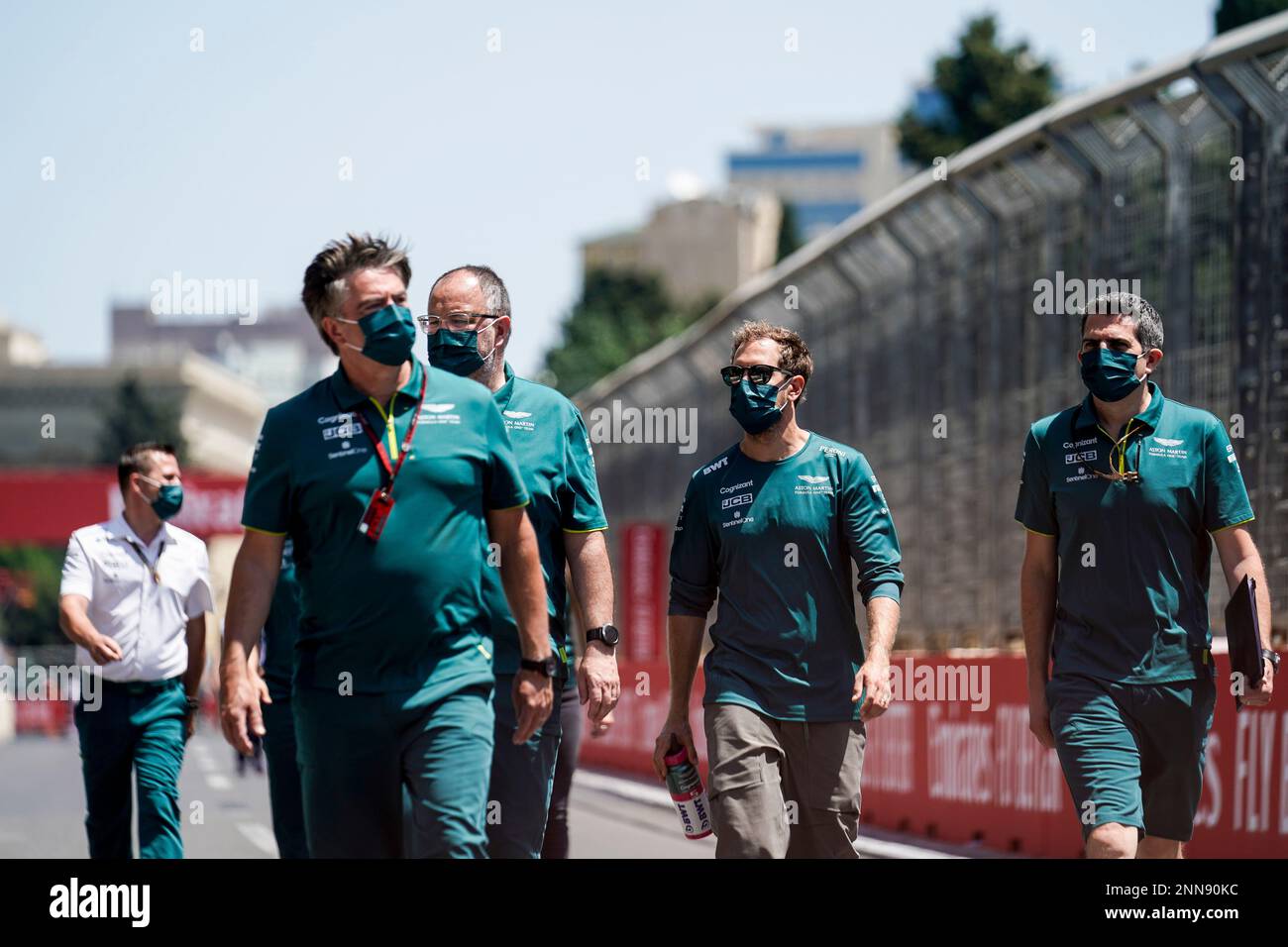 June 3, 2021, Baku, Azerbaijan: SEBASTIAN VETTEL of Germany and Aston ...