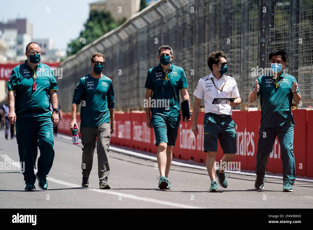 June 3, 2021, Baku, Azerbaijan: SEBASTIAN VETTEL of Germany and Aston ...