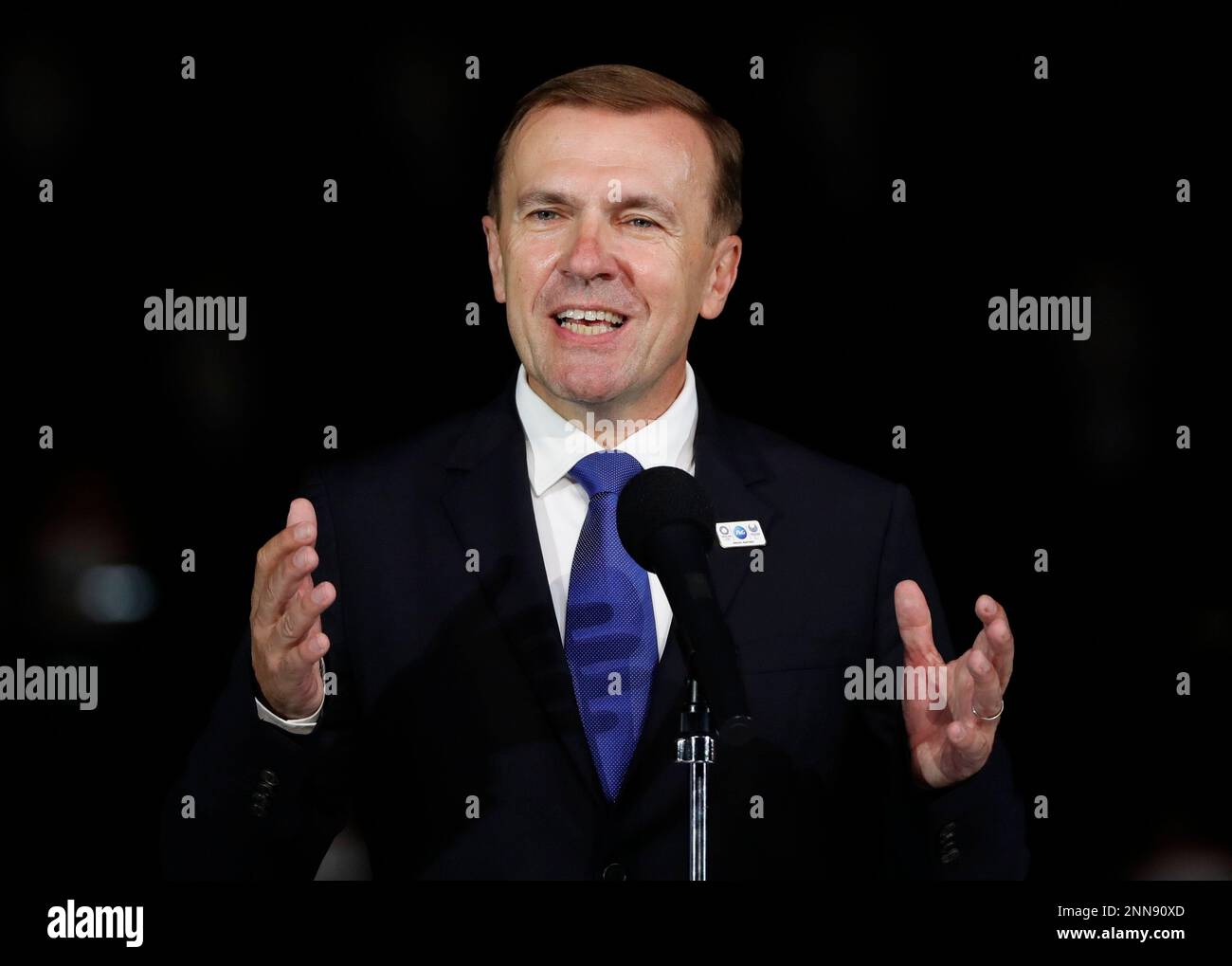 Stanislav Vecera, CEO and President of Procter & Gamble Company Japan (Tokyo 2020 partner for ...