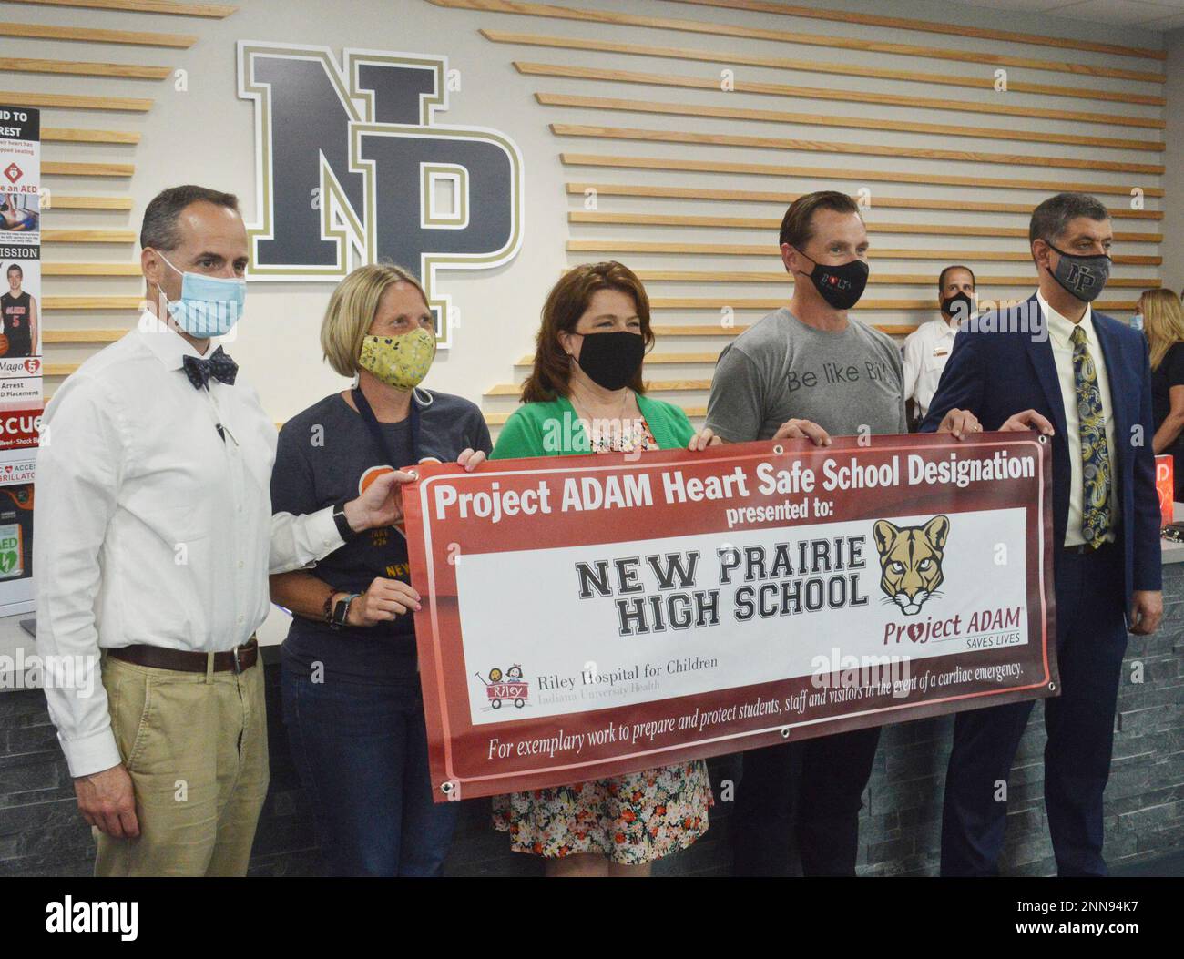 On Monday, May 24, New Prairie High School in New Carlisle, Indiana ...