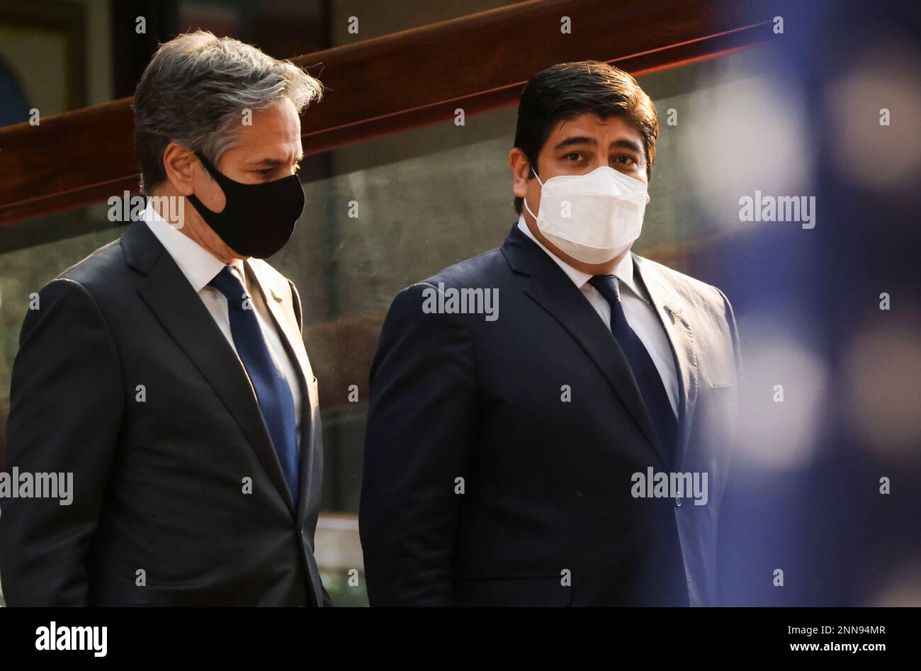 U.S. Secretary of State Antony Blinken and Costa Rica's President ...