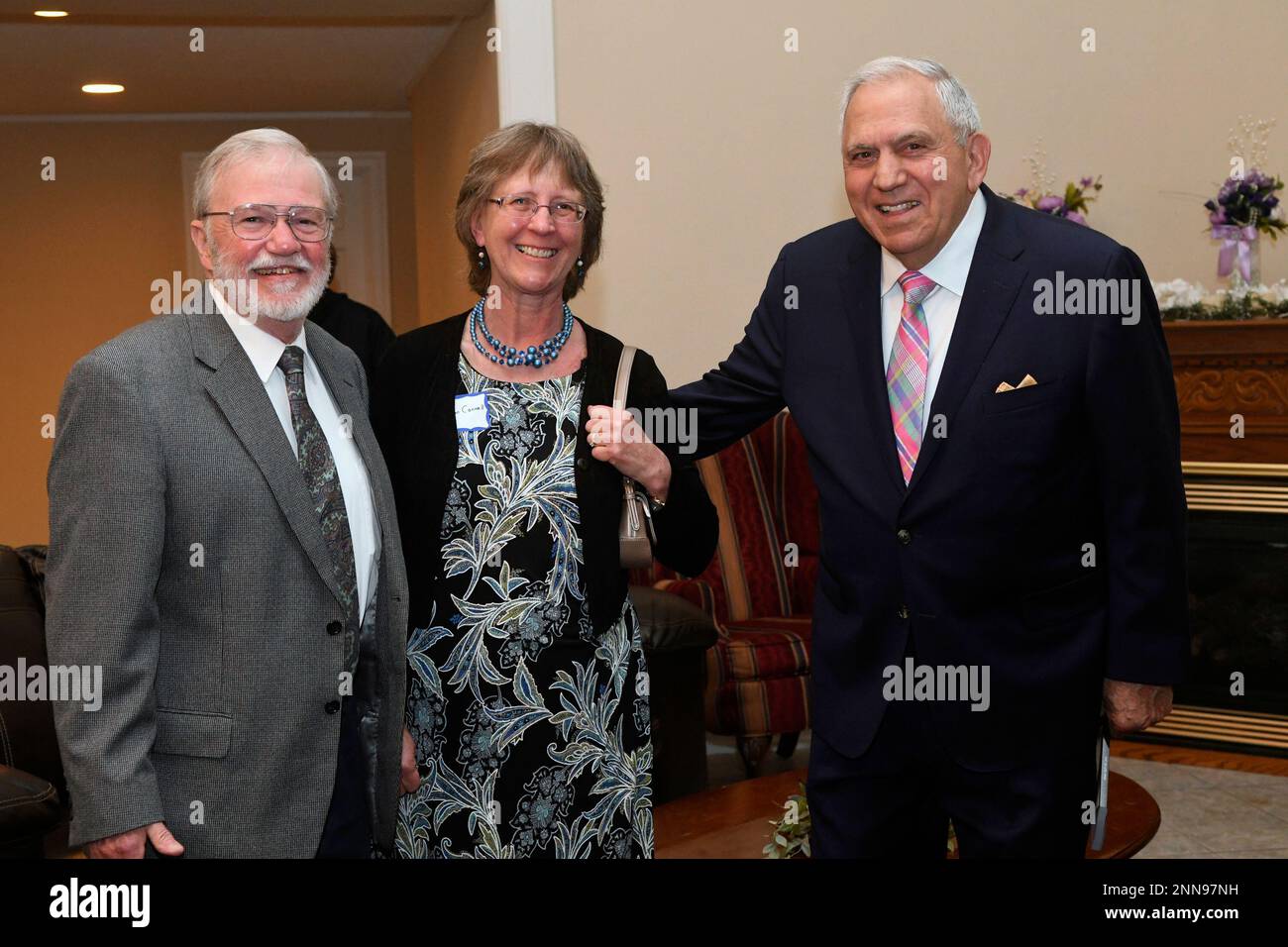 George Connell, of Frederick, Md., left, and his wife, Sharon Connell ...