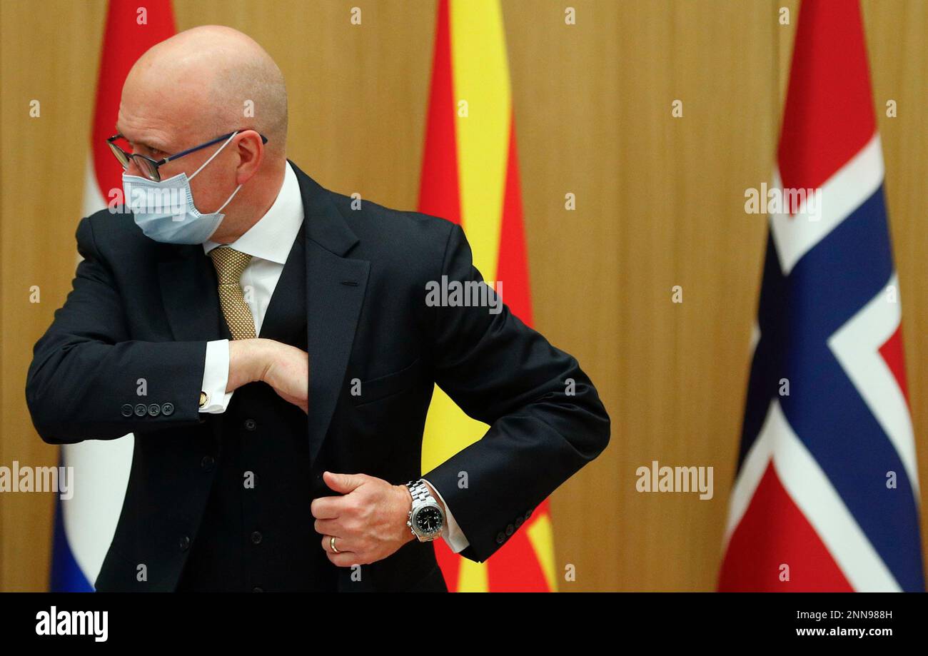 Secretary of the North Atlantic Council Jorgen Christian Jorgensen ...