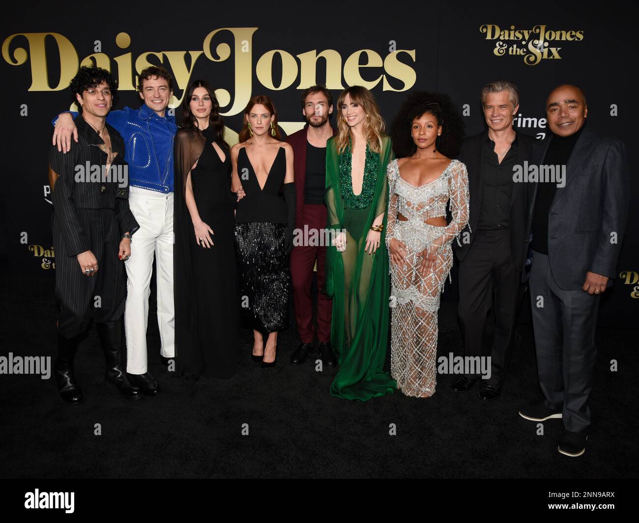 Hollywood, California, USA. 23rd Feb, 2023. (L-R) Sebastian Chacon ...