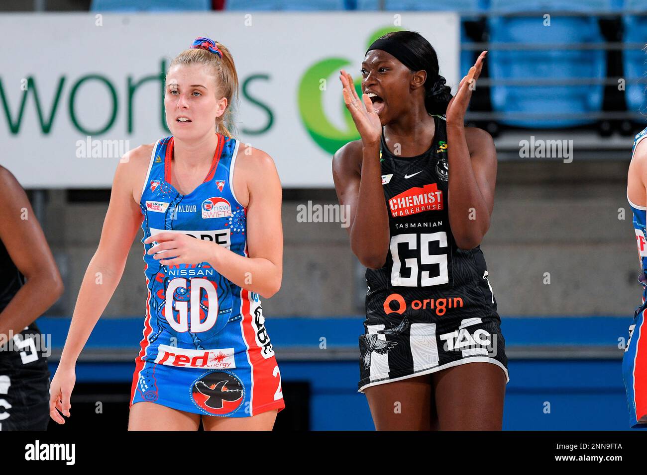 SYDNEY, AUSTRALIA - MAY 30: Shimona Nelson of the Collingwood Magpies ...