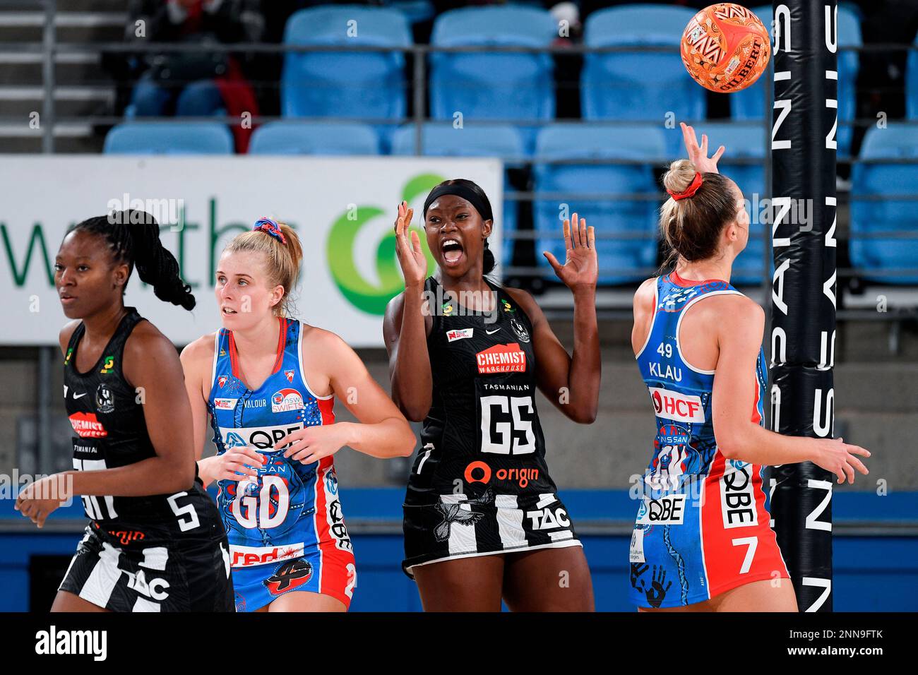 SYDNEY, AUSTRALIA - MAY 30: Shimona Nelson of the Collingwood Magpies ...