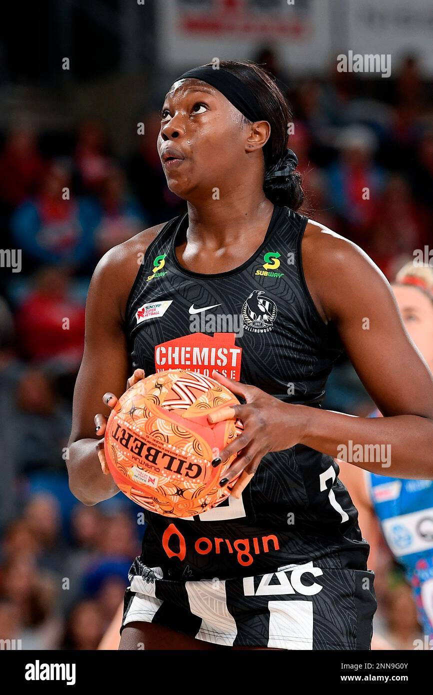 SYDNEY, AUSTRALIA - MAY 30: Shimona Nelson of the Collingwood Magpies ...
