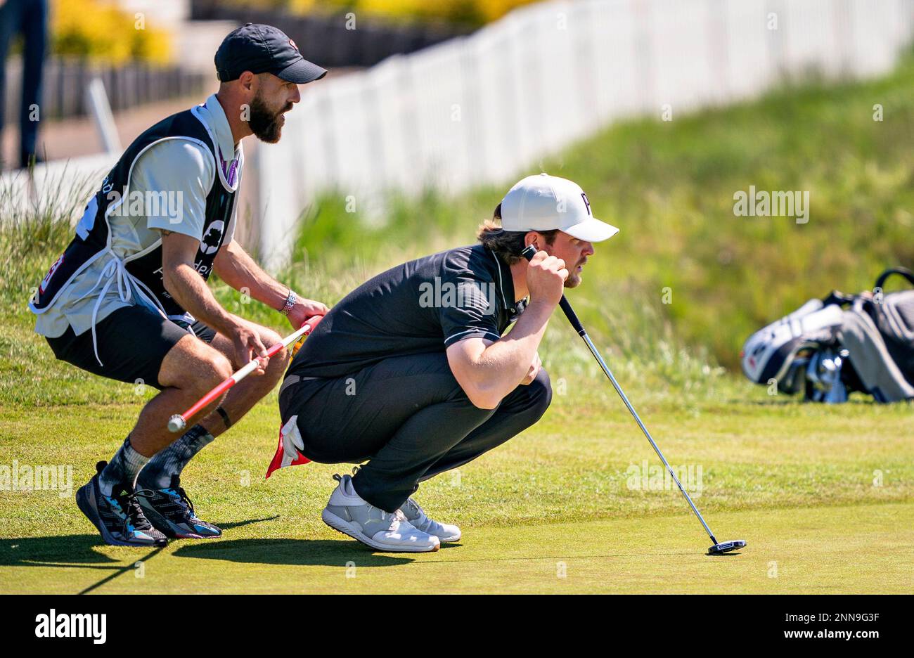 Lauri Ruuska of Finland, on day 4 finals, at the European Tour golf ...
