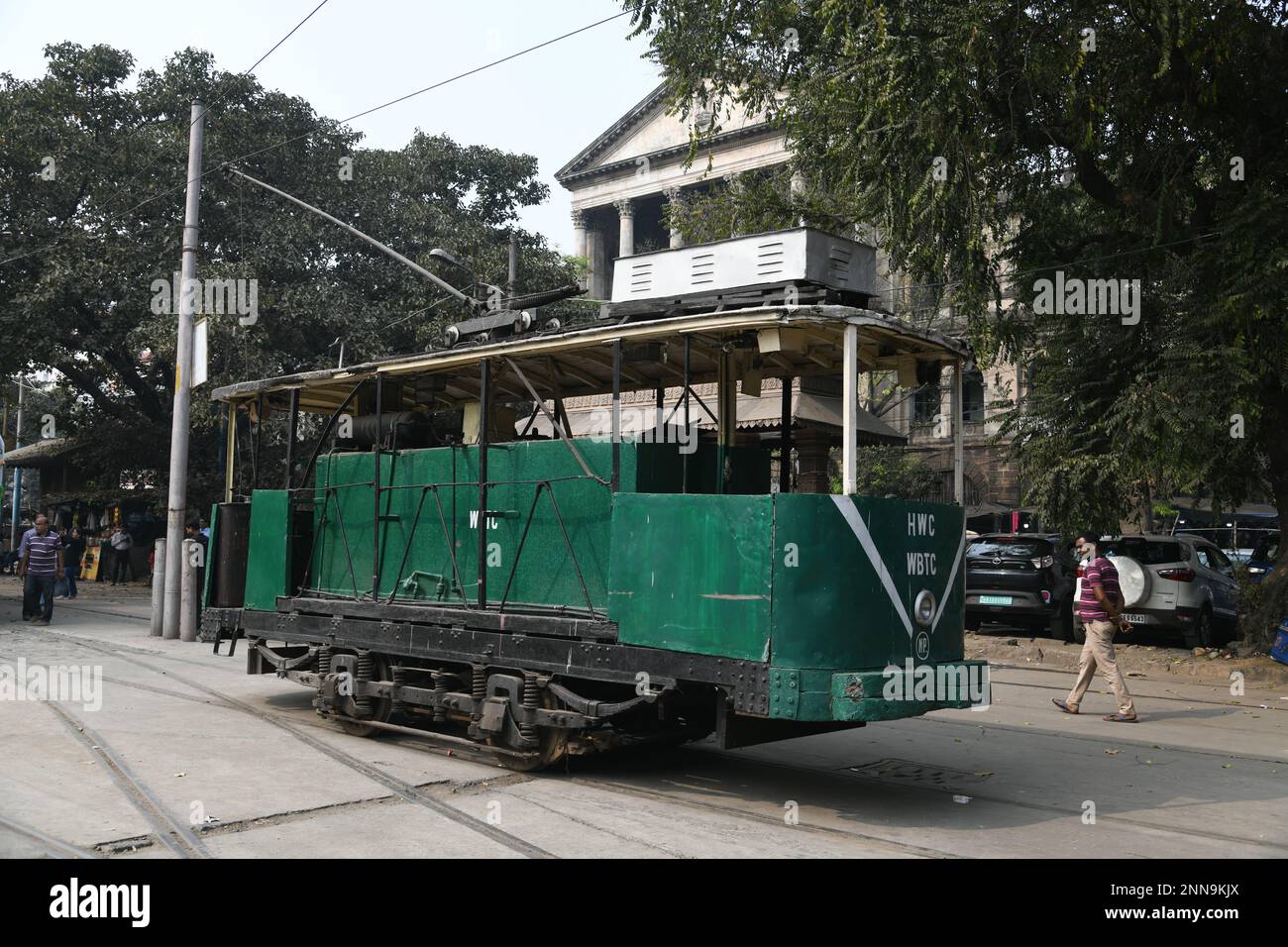 150th Anniversary of Calcutta Tramways. Esplanade, Kolkata, West Bengal ...