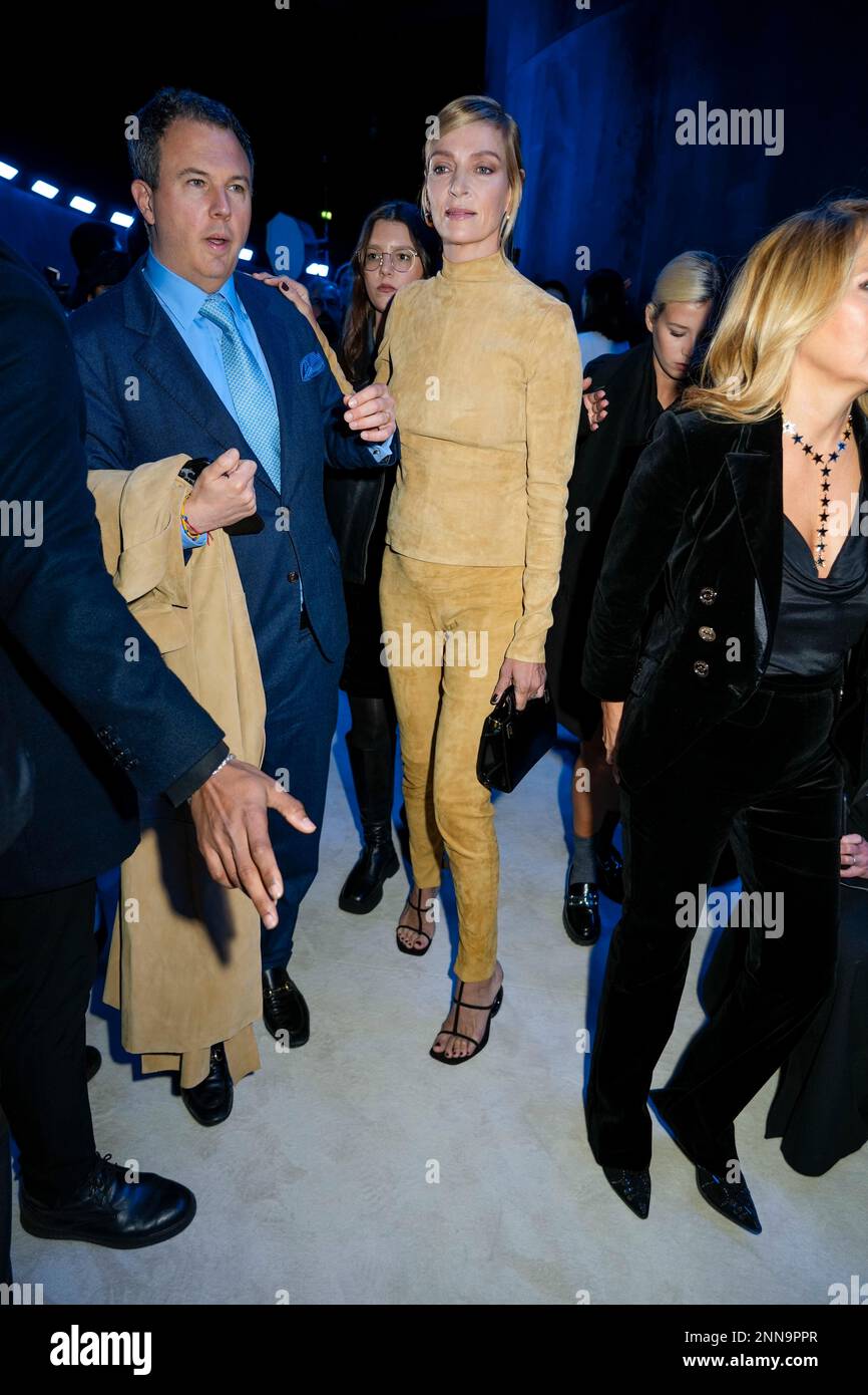 Milan, Italy. 25th Feb, 2023. Milan, Milan Fashion Week, fall winter ...