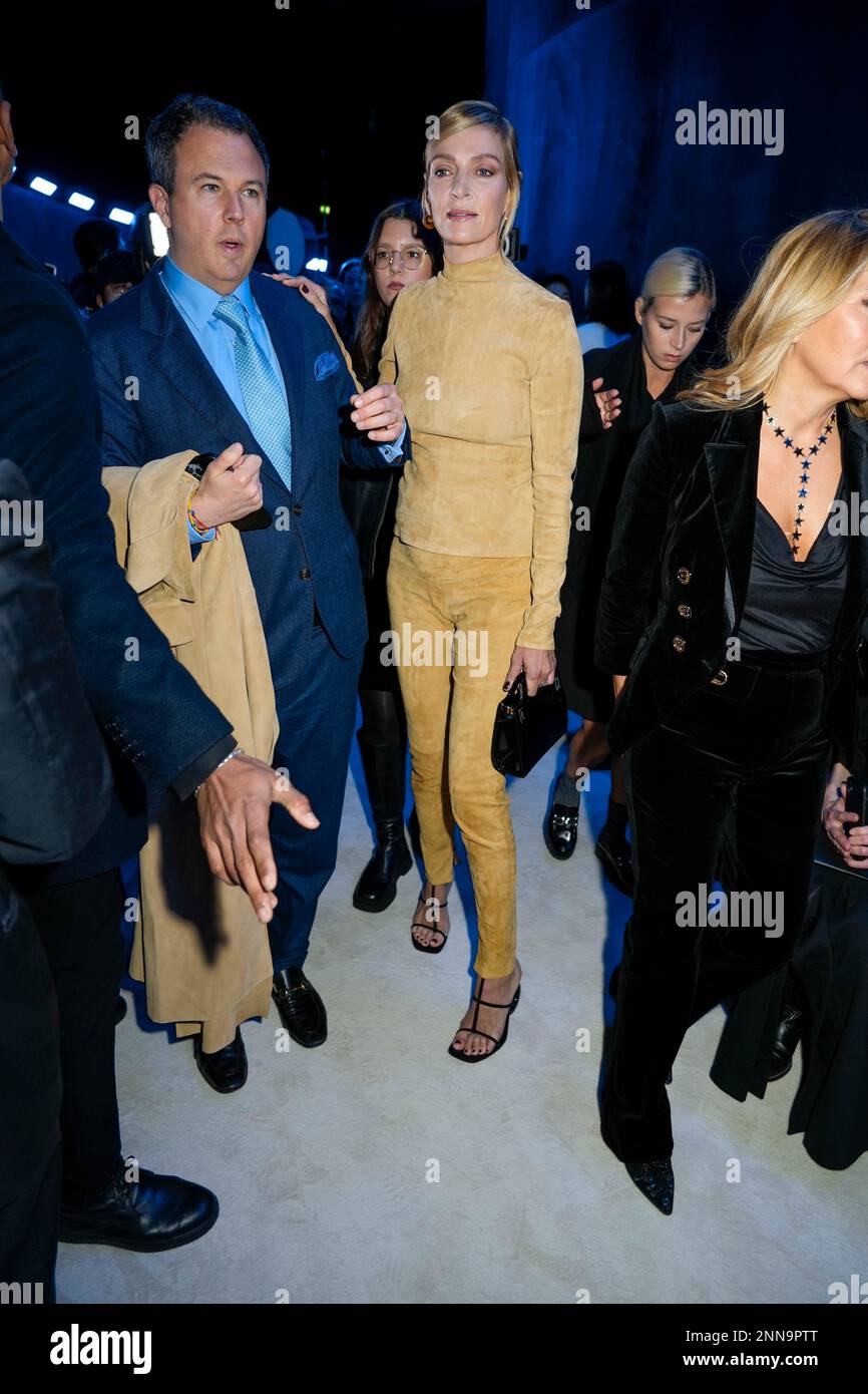 Milan, Italy. 25th Feb, 2023. Milan, Milan Fashion Week, fall winter ...
