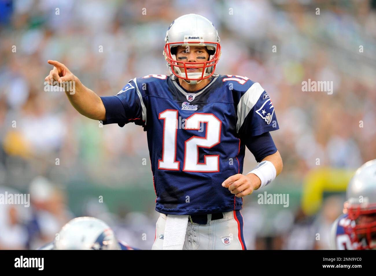 19 September 2010: New England Patriots quarterback Tom Brady (12 ...