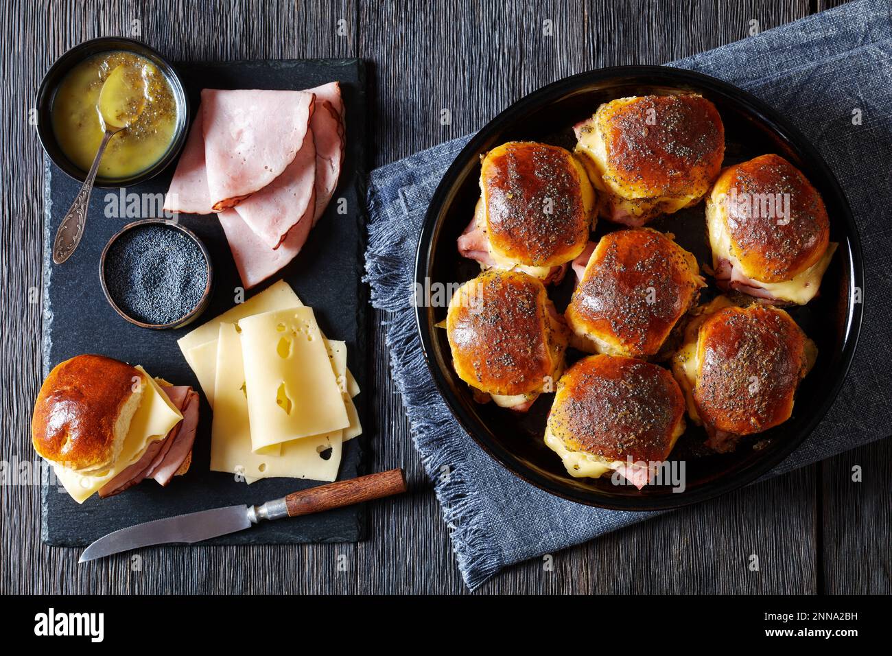 Hawaiian sliders hi-res stock photography and images - Alamy