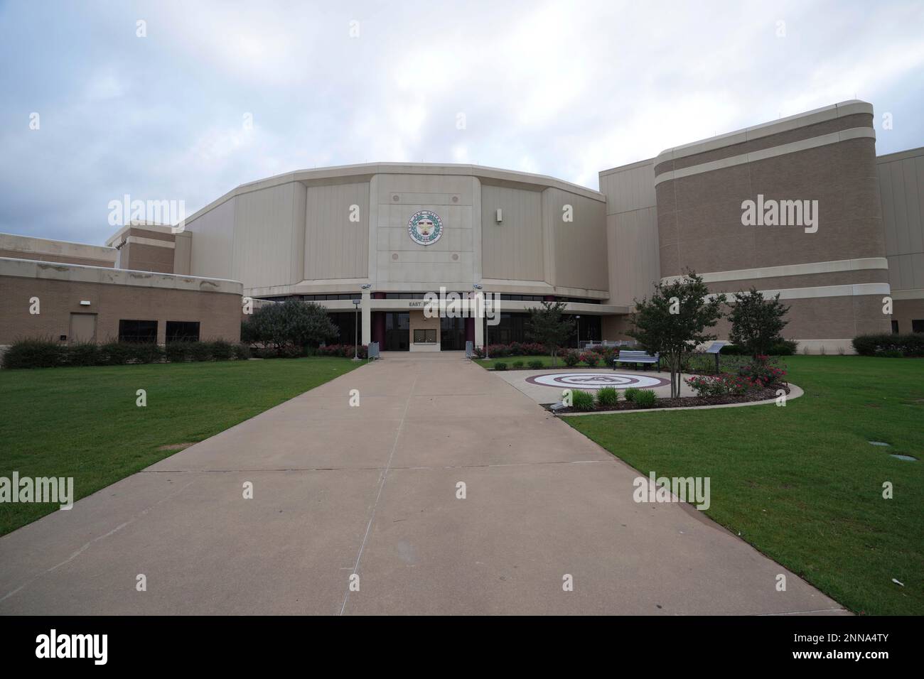 A general view of the East Entry at Reed Arena, Tuesday, May 25, 2021 ...