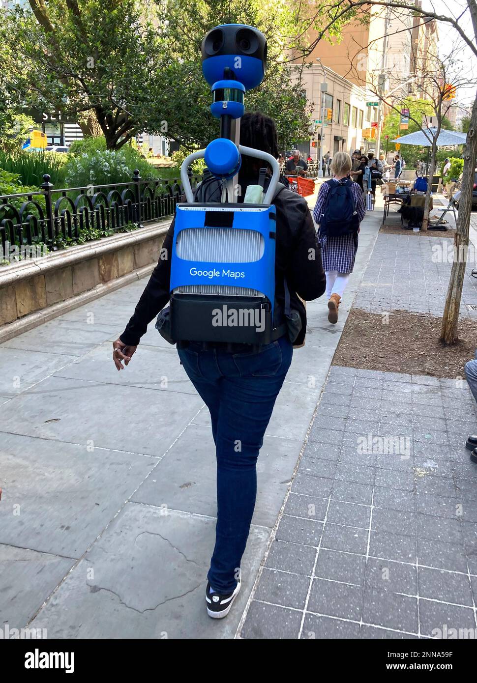 Photo by: STRF/STAR MAX/IPx 2021 5/25/21 A Google Trekker is seen in ...