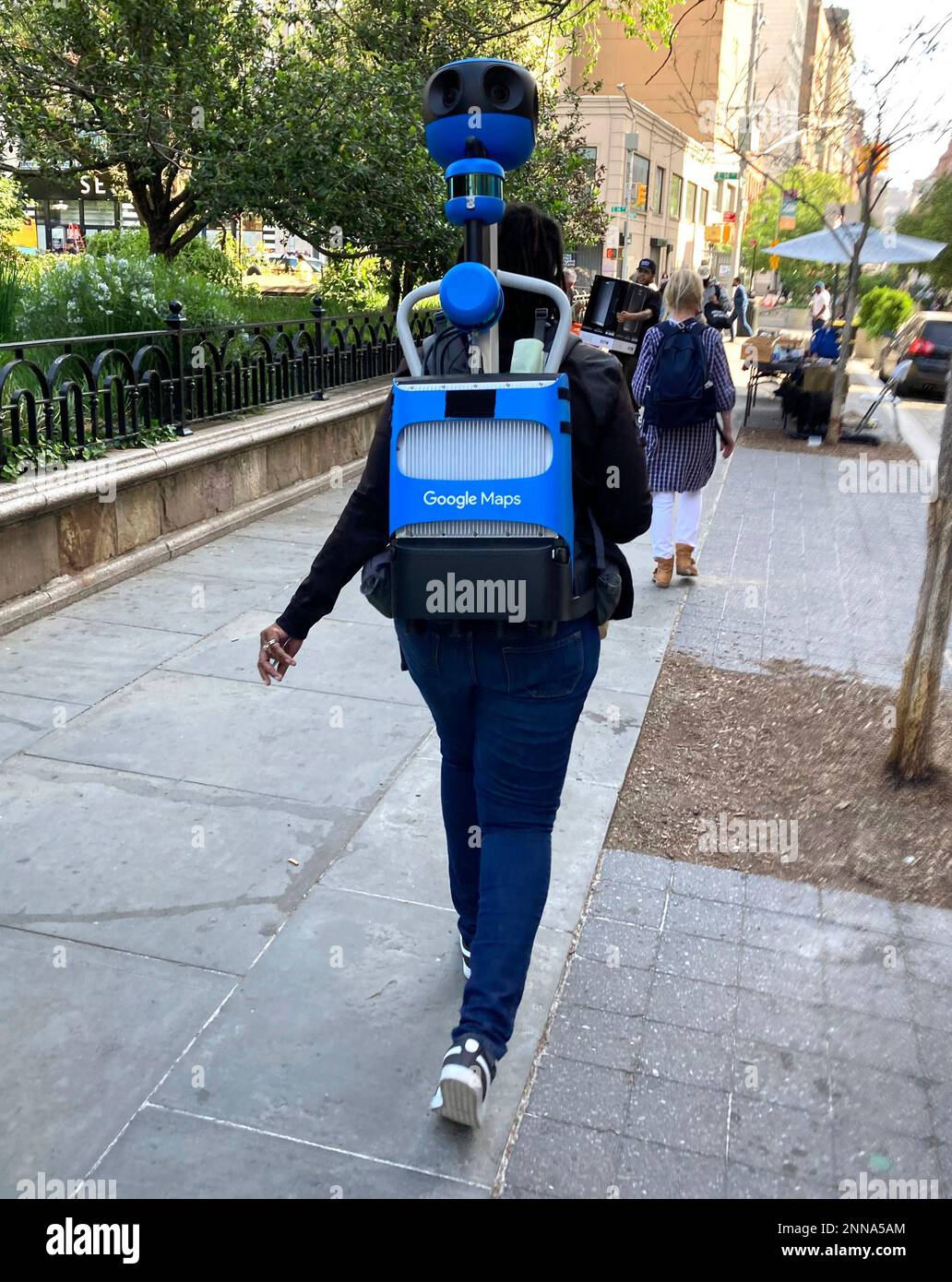 Photo by: STRF/STAR MAX/IPx 2021 5/25/21 A Google Trekker is seen in ...