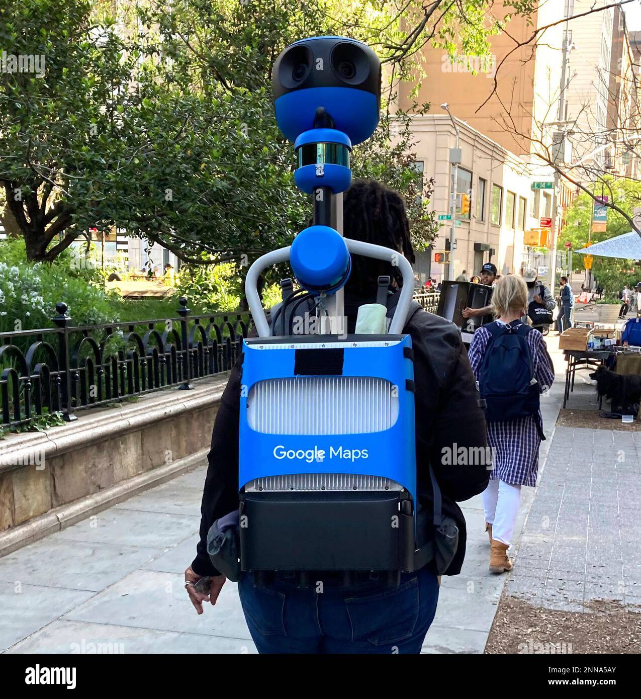 Photo by: STRF/STAR MAX/IPx 2021 5/25/21 A Google Trekker is seen in ...