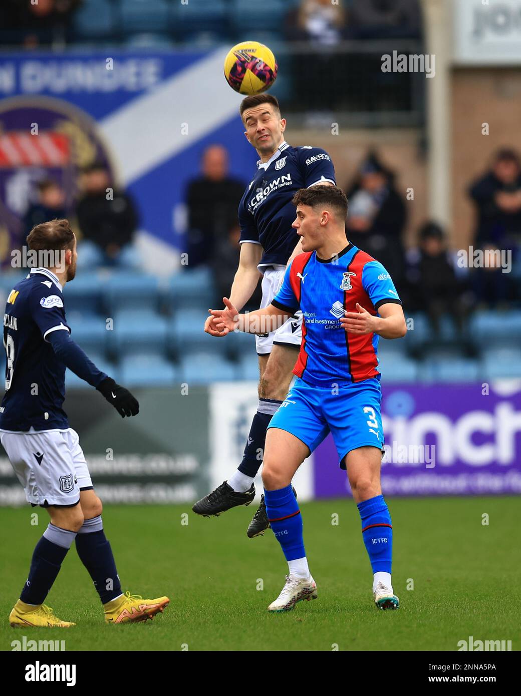 25th February 2023; Dens Park, Dundee, Scotland: Scottish Championship ...