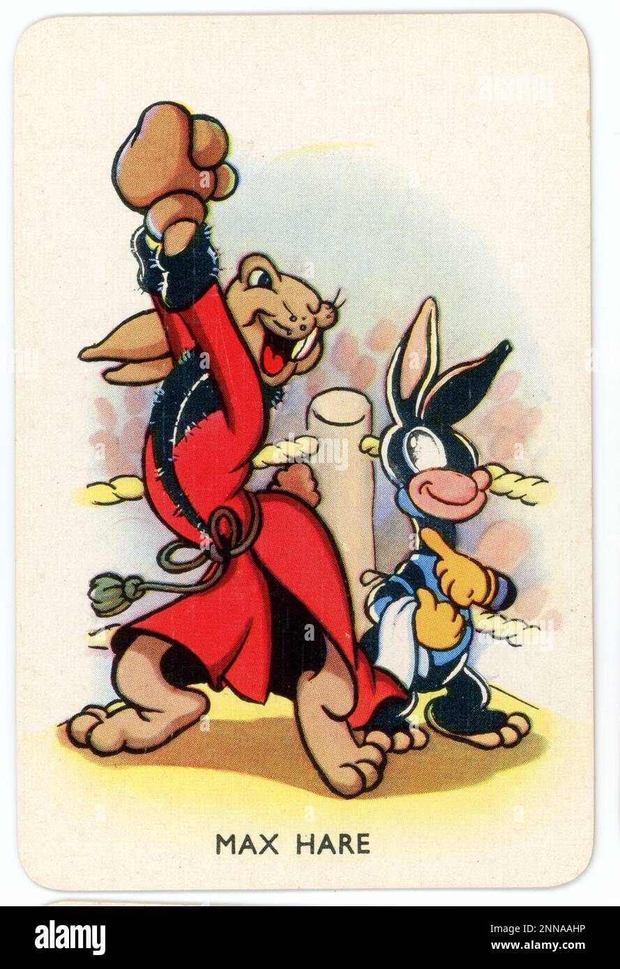 Card featuring MAX HARE from Shuffled Symphonies WALT DISNEY Card Game ...