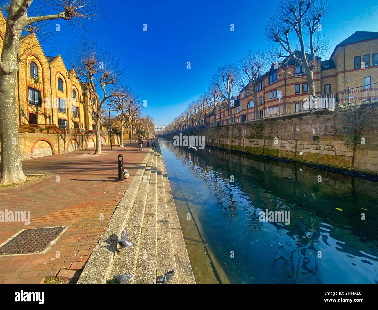 Spirit Quay area in London Stock Photo - Alamy