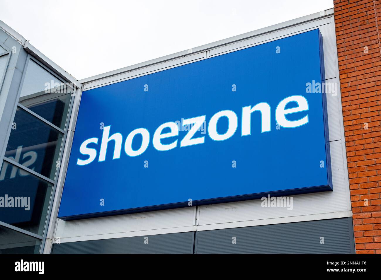 Shoezone sign hi-res stock photography and images - Alamy