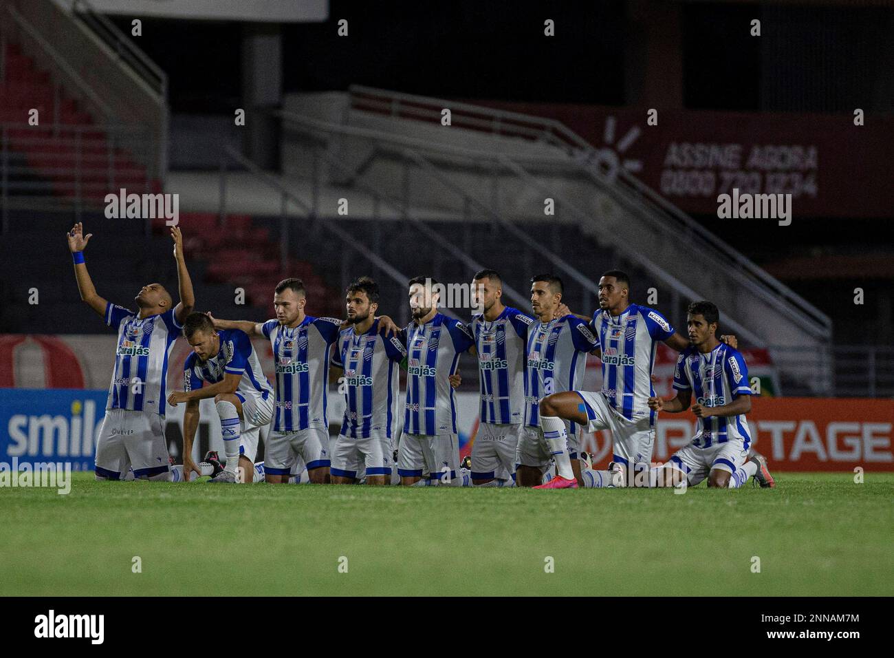 AL - Maceio - 05/22/2021 - ALAGOANO 2021, CRB X CSA - CSA players await ...