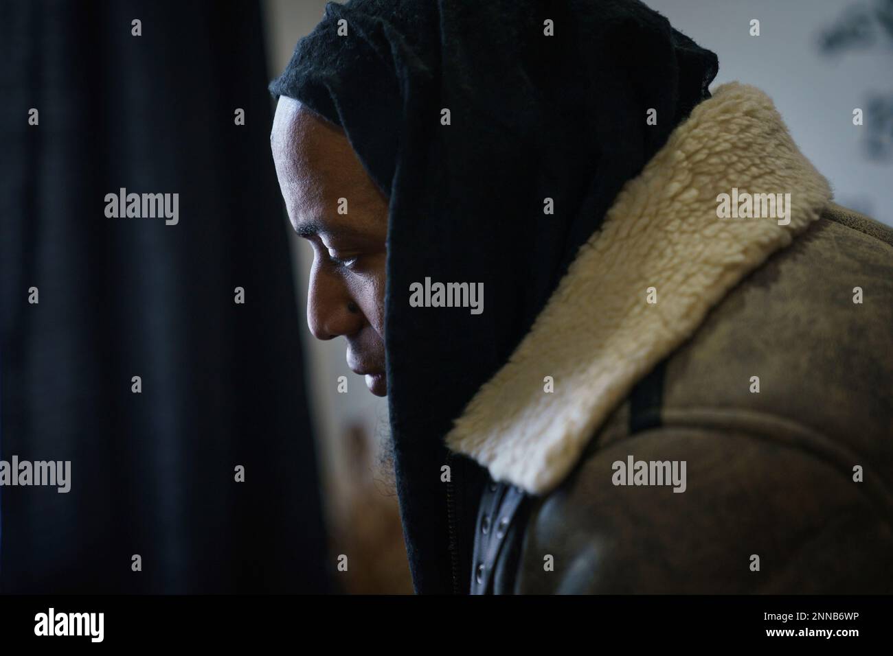 This Dec. 18 2020 photo shows Derrick Spivey in Philadelphia. The first ...
