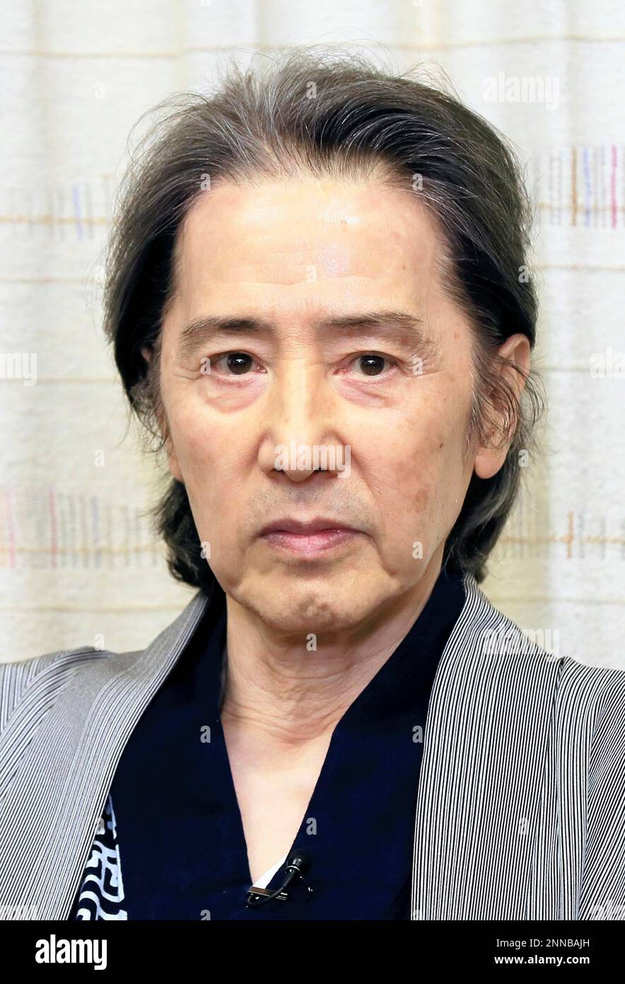 A file photo taken on April 20, 2017 in Kyoto shows Japanese actor ...