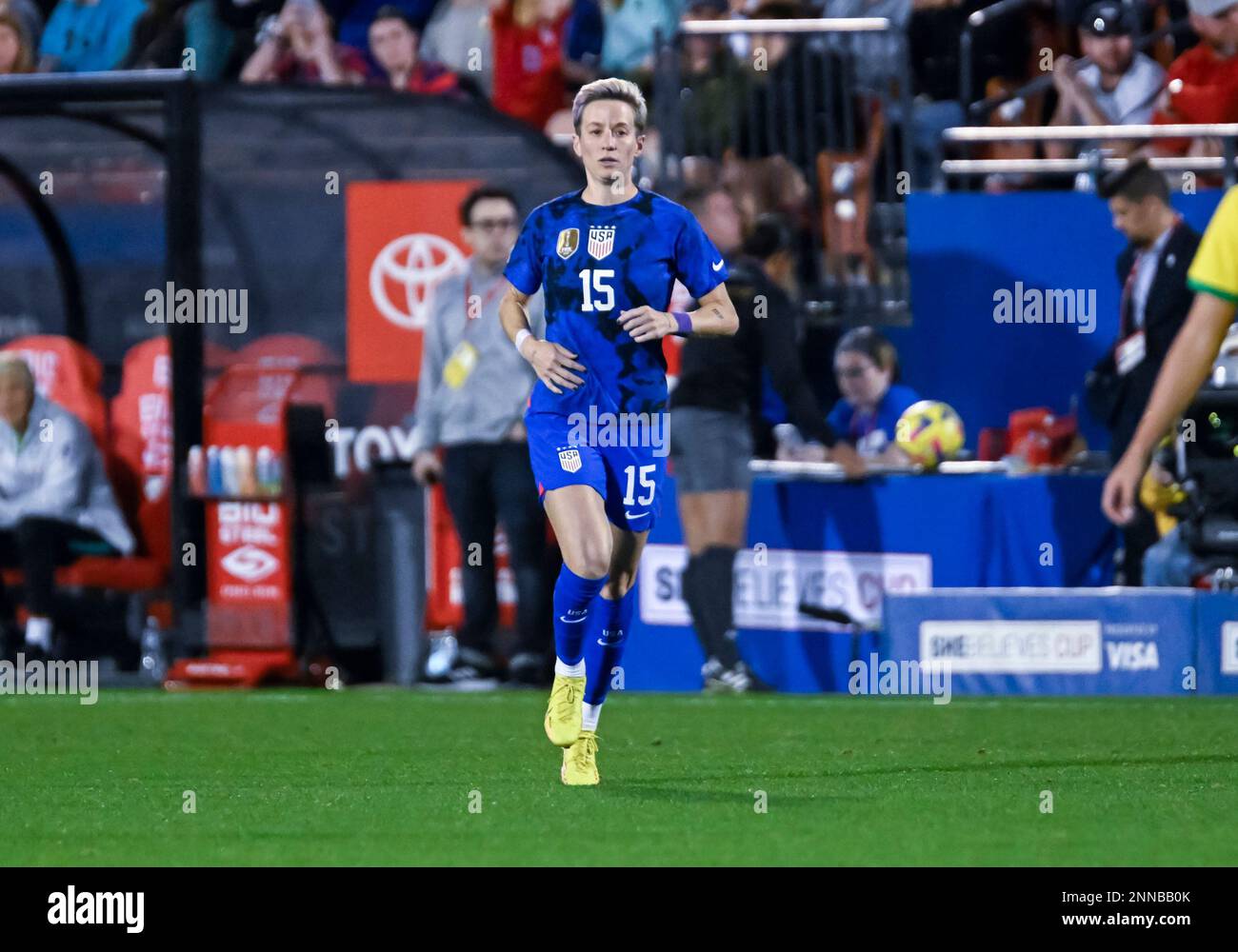 Feb 22, 2023: U.S. Womenâ€™s National Team forward Magan Rapinoe (15 ...