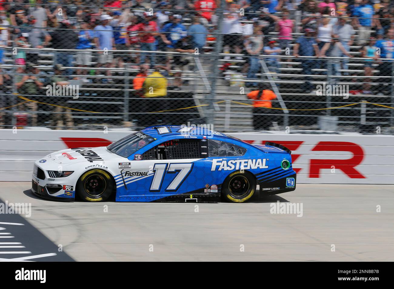 #17: Chris Buescher, Roush Fenway Racing, Ford Mustang Fastenal during ...