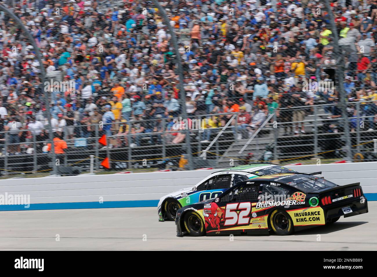 #52: Josh Bilicki, Rick Ware Racing, Ford Mustang Bullshooter.com, #00 ...