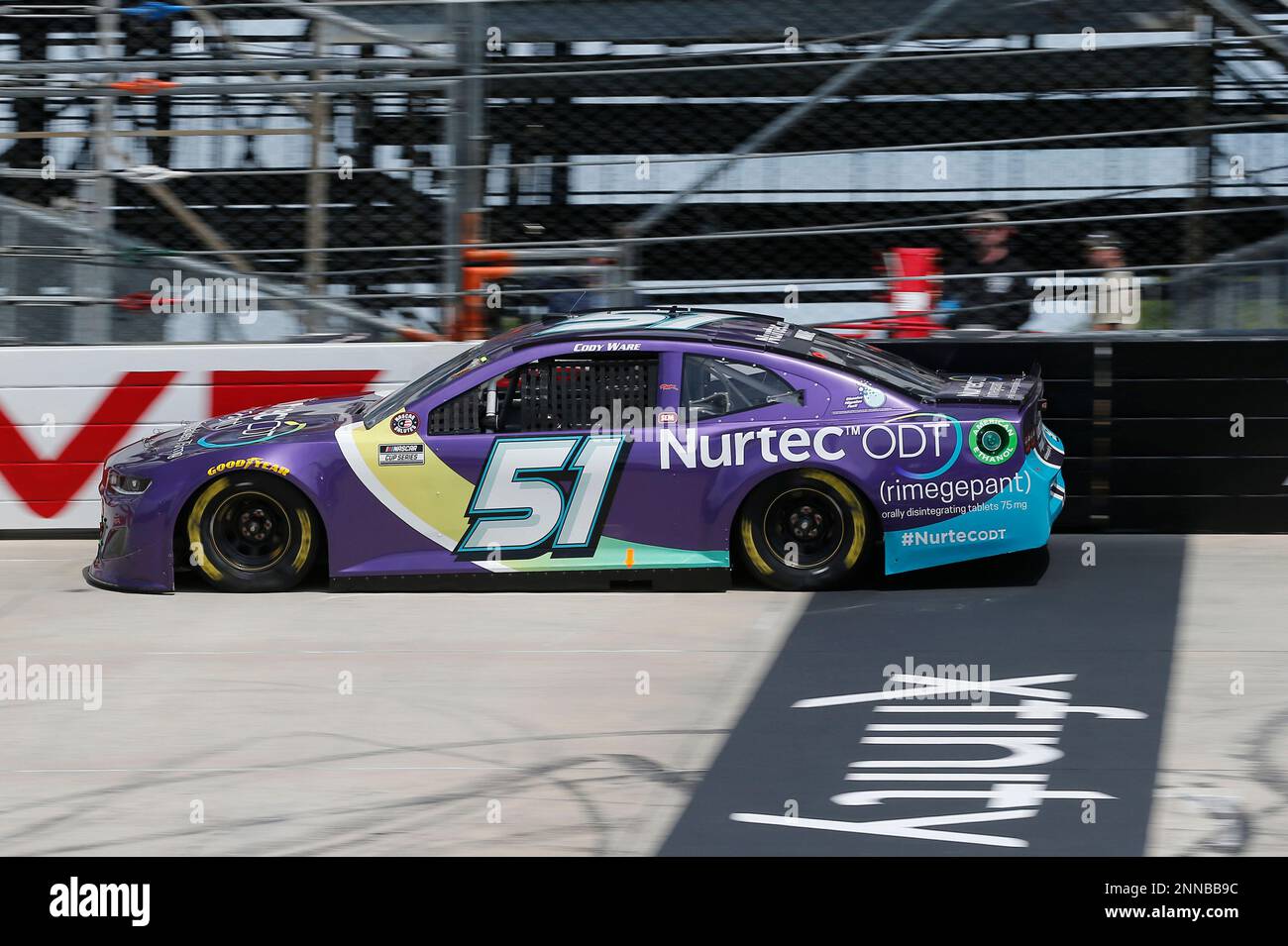 #51: Cody Ware, Petty Ware Racing, Chevrolet Camaro NURTEC ODT during ...