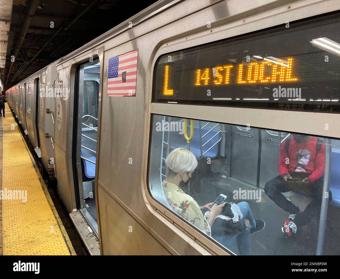 Photo by: STRF/STAR MAX/IPx 2021 5/17/21 New York City subway returns ... Photo by: STRF/STAR MAX/IPx 2021 5/17/21 New York City subway returns ...
