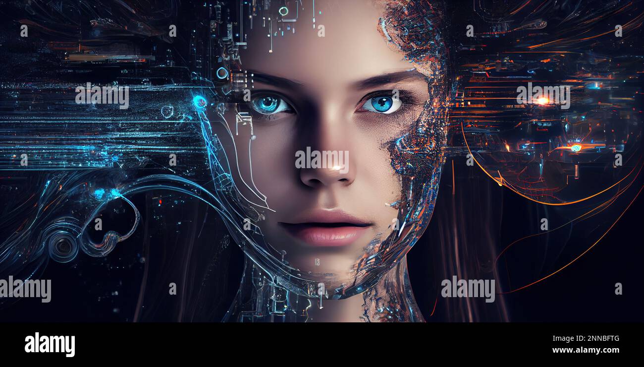 Future technologies generative ai hi-res stock photography and images ...