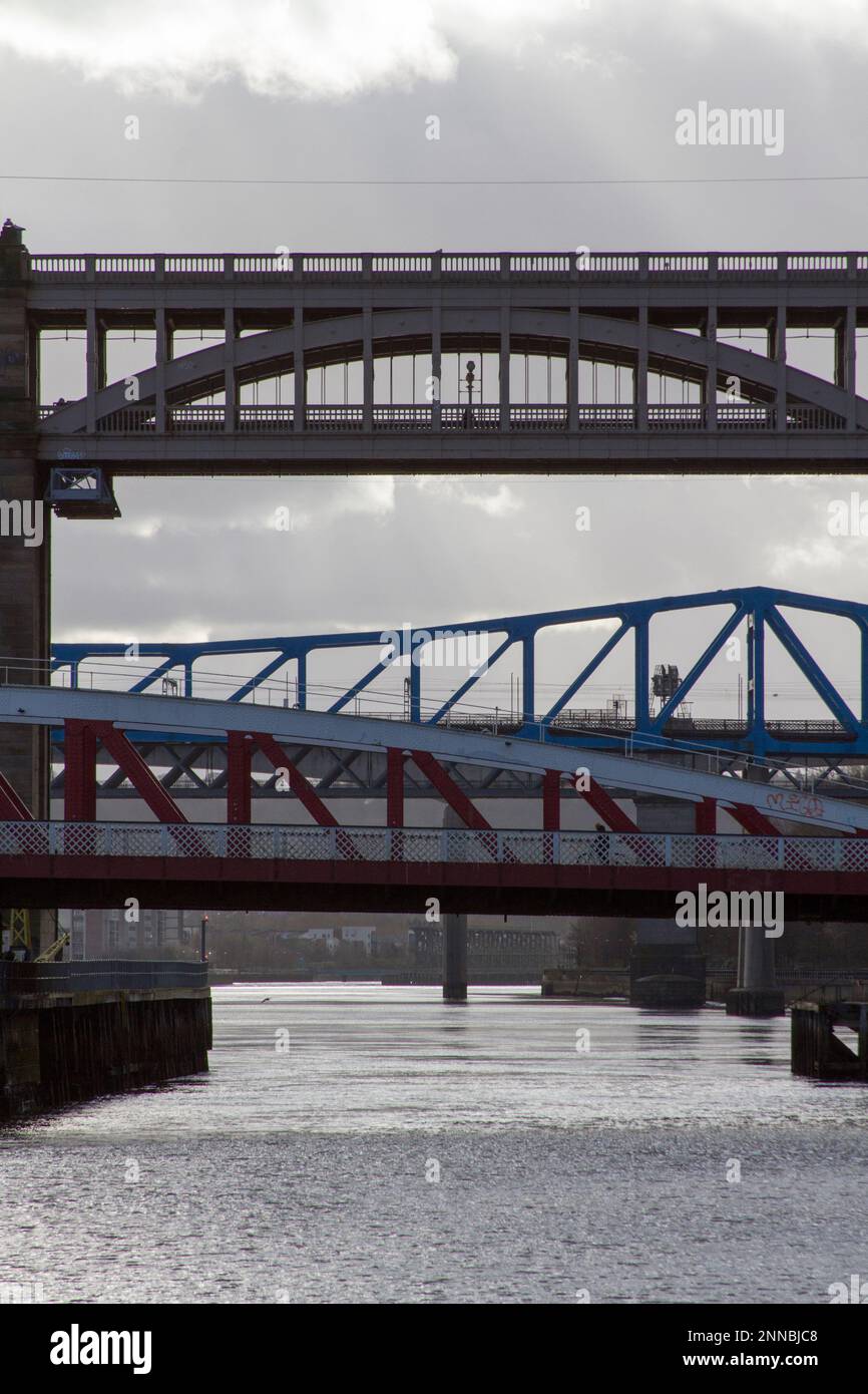 Newcastle bridges hi-res stock photography and images - Alamy